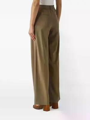 PT TORINO Wide-leg Elasticated Waist Trousers