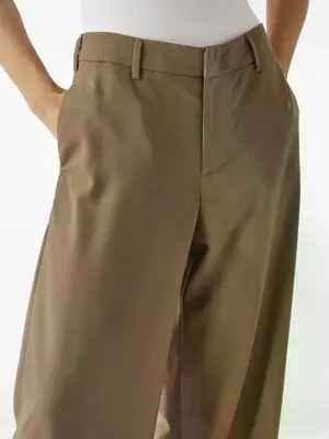 PT TORINO Wide-leg Elasticated Waist Trousers