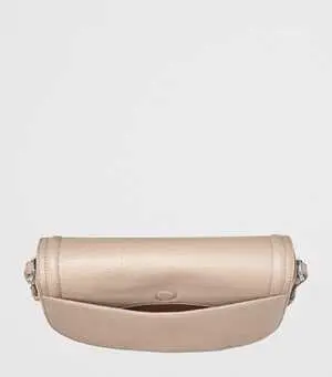 ASPINAL OF LONDON Leather Stella Cross-body Satchel - Neutral