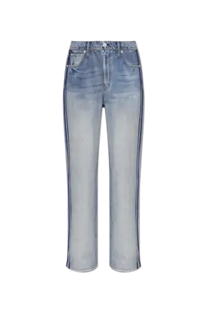 Rag & Bone Straight Leg Jeans Effect Trousers