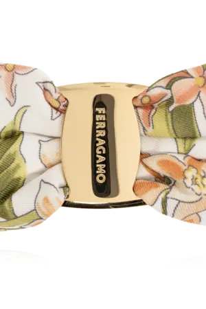 FERRAGAMO Floral Motif Hair Clip