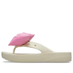 Crocs Bow Detailing Slides Slipper
