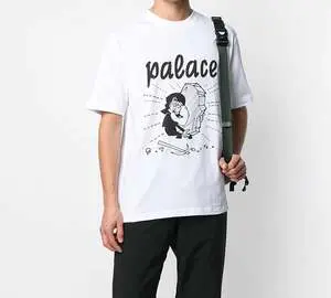 PALACE Nugget Gold Printing Short Sleeve - White