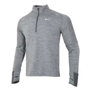 Nike Sphere Dri-fit Half Zipper Fleece Pullover - Grey