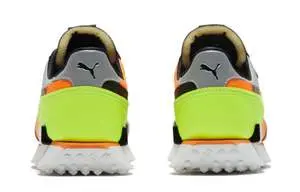 PUMA Future Rider "risk Alert" Sneakers - Orange/green