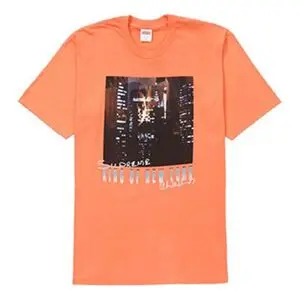 Supreme Christopher Walken King Of New York Tee - Orange