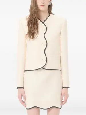 Valentino Garavani Wool And Silk Blend Jacket
