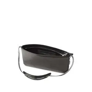 Alexander Wang Smooth Finish Zip-trim Shoulder Bag - Black