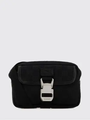 Gucci Monogram Shoulder Bag - Black