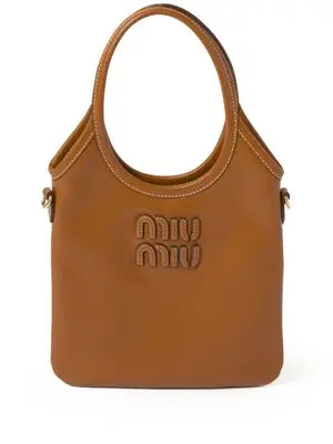 Miu Miu Ivy Leather Handbag - Multicolor