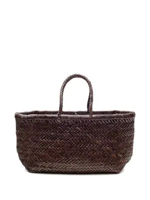 Dragon Diffusion Woven Leather Bag - Multicolor