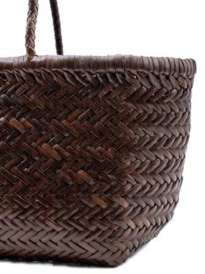 Dragon Diffusion Woven Leather Bag - Multicolor
