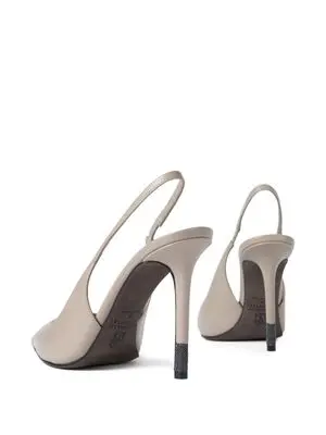 Brunello Cucinelli Leather Slingback Pumps - Multicolor
