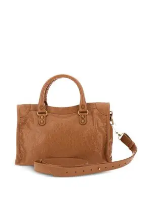 Balenciaga Le City Small Leather Handbag - Multicolor