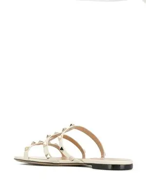 Valentino Garavani Rockstud Leather Sandals - Multicolor