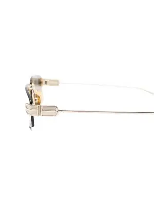 Balenciaga Rectangle Frame Sunglasses