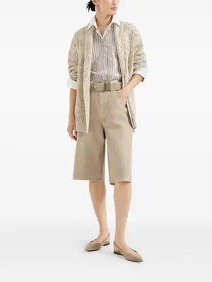 Brunello Cucinelli Striped Cotton Shirt