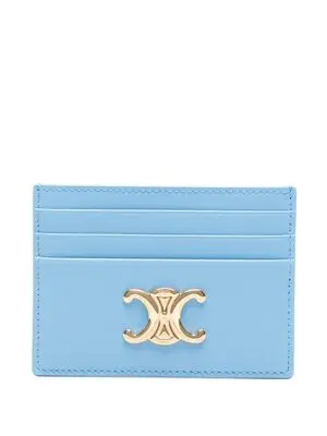 Celine Triomphe Leather Card Case - Multicolor