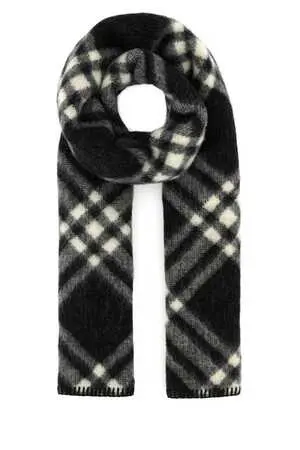 Burberry Embroidered Wool Scarf