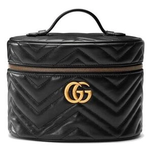 Gucci Gg Marmont Cosmetic Case - Black
