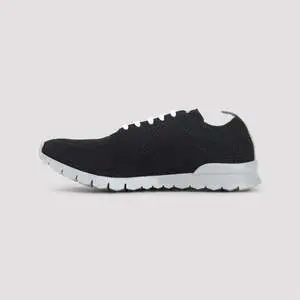 Kiton Lightweight Knit Sneakers - Black
