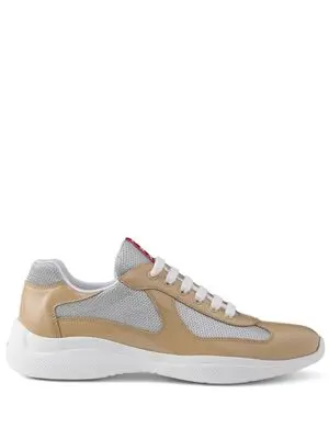 Prada America's Cup Leather Sneakers - Multicolor