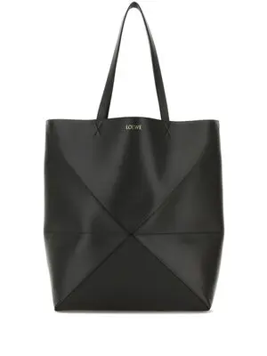 Loewe Puzzle Fold Xl Leather Tote - Multicolor