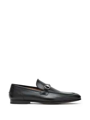 Gucci GUCCI Jordaan Leather Loafers Multicolor