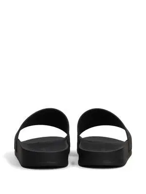Palm Angels Logo Pool Slides - Multicolor
