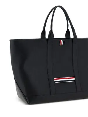 Thom Browne Leather Medium Tote Bag - Multicolor