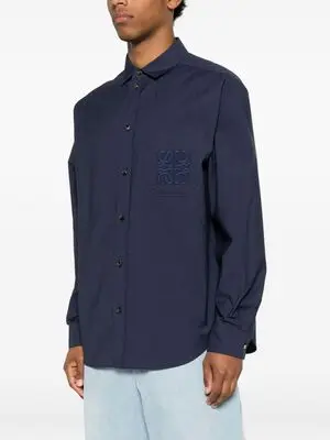 Loewe Cotton Blend Shirt - Multicolor