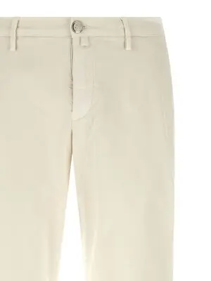 Jacob Cohen Tailored Cotton Blend Trousers - Multicolor