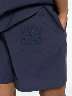 Loewe Cotton Blend Shorts - Multicolor