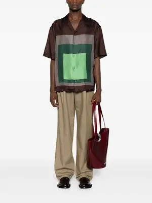Loewe Printed Silk Shirt