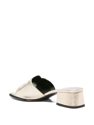 Celine Clemence Leather Mules