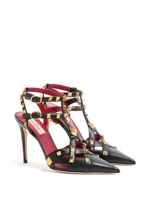 Valentino Garavani Studded Leather Pumps - Multicolor