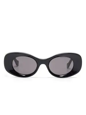 Loewe Sunglasses With Logo Plaque - Multicolor