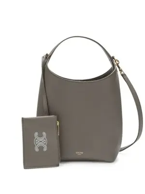 Celine Hobo Teen Leather Handbag - Multicolor