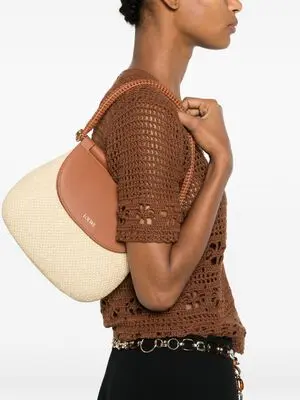 Loewe Pescador Medium Raffia Handbag - Multicolor