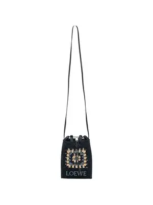 Loewe Embroidered Bucket Bags
