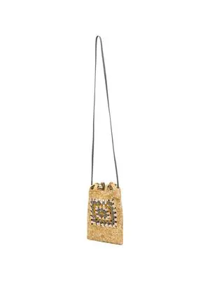 Loewe Crochet Knit Mini Bag - Multicolor