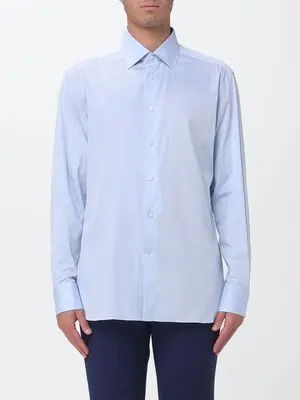 Zegna Shirt Gnawed - Blue