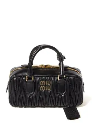 Miu Miu Arcadie Regular Leather Handbag - Multicolor