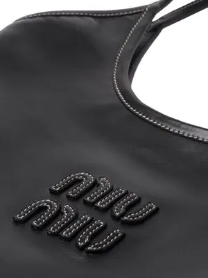 Miu Miu Ivy Leather Shoulder Bag - Multicolor