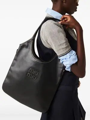 Miu Miu Ivy Leather Shoulder Bag - Multicolor