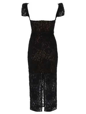 SELF-PORTRAIT Lace Midi Dress