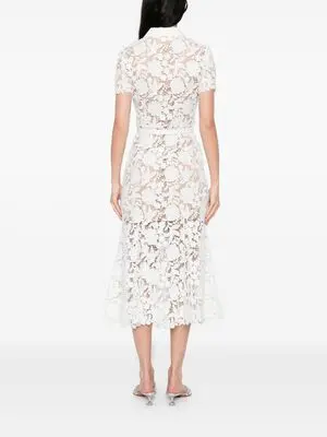 SELF-PORTRAIT Lace Midi Dress