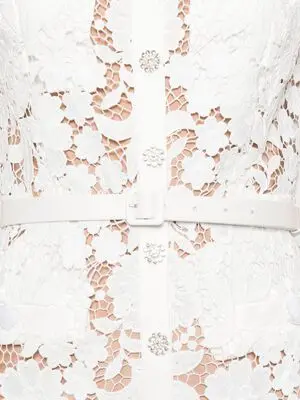 SELF-PORTRAIT Lace Midi Dress