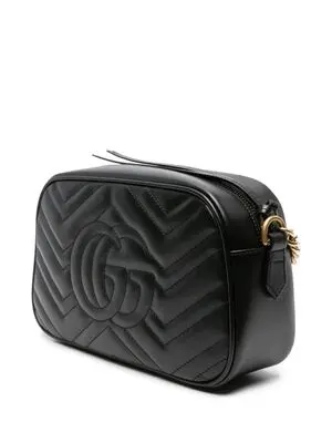 Gucci Gg Marmont Small Leather Crossbody Bag - Multicolor