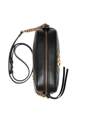 Gucci Gg Marmont Small Leather Crossbody Bag - Multicolor